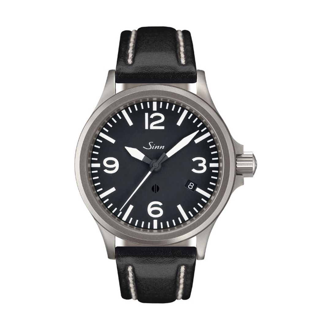 Buy Sinn 856 Automatic Watch - 40mm Tegimented Steel, Black Dial, 200m ...